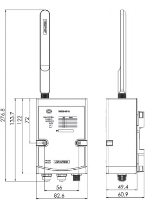 WISE-4610 LoRa & LoRaWAN Wireless Module - Advantech | Mouser